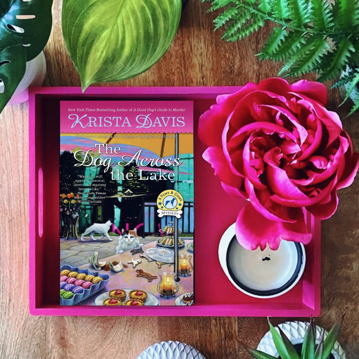 Cozy Mystery Review: The Dog Across the Lake | Krista Davis | Paws ...