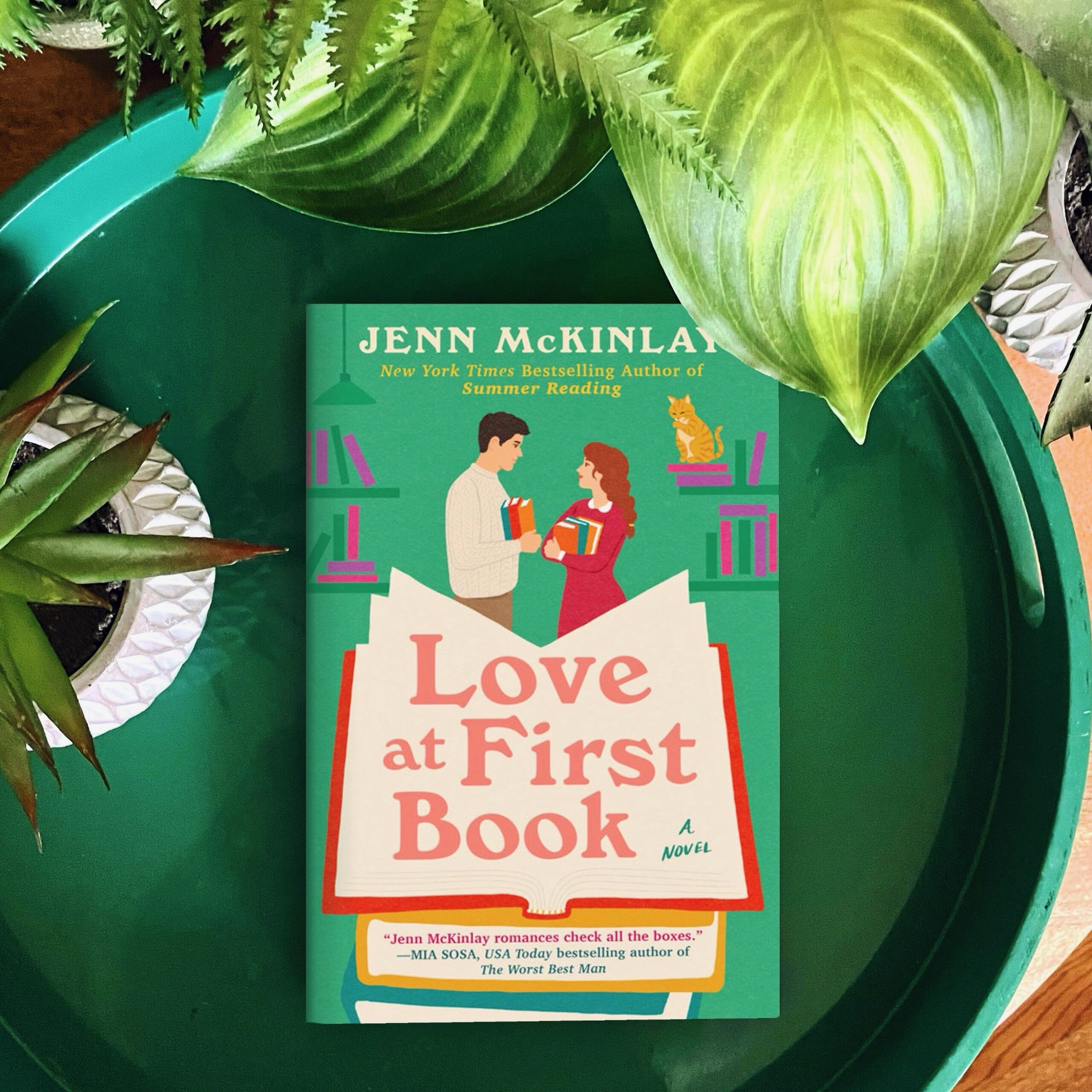 Book Review: Love at First Book | Jenn McKinlay - The PhDiva reads books