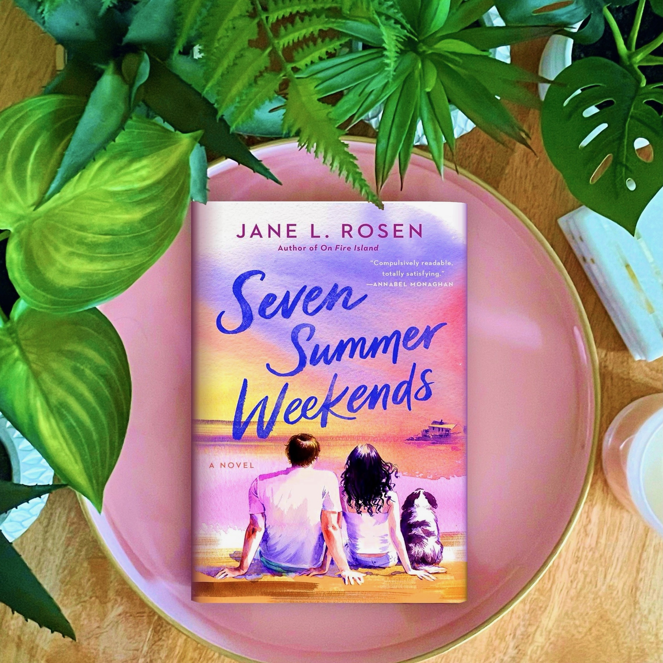 Book Review: Seven Summer Weekends | Jane L. Rosen - The PhDiva reads books