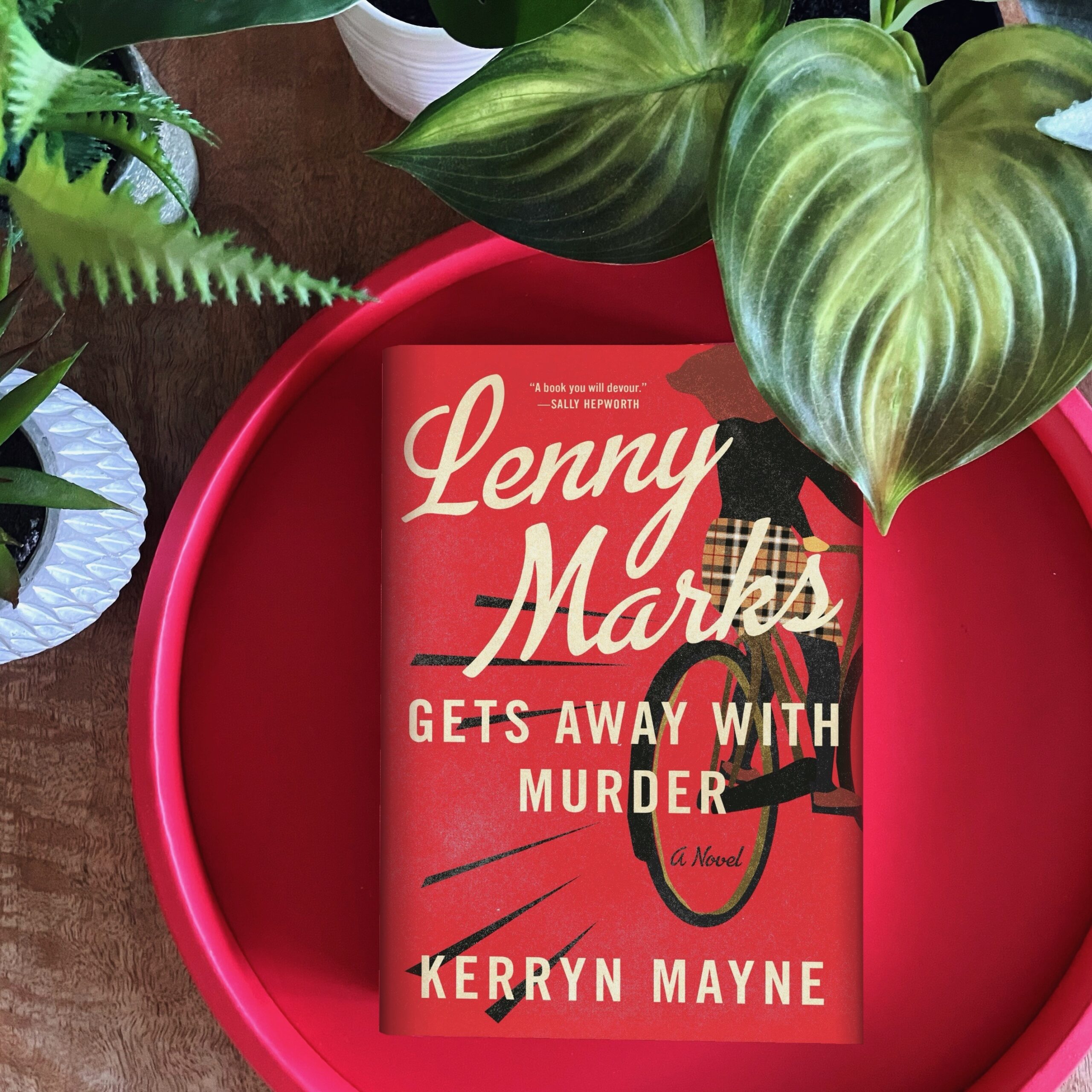 Book Review: Lenny Marks Gets Away with Murder | Kerryn Mayne - The PhDiva reads books