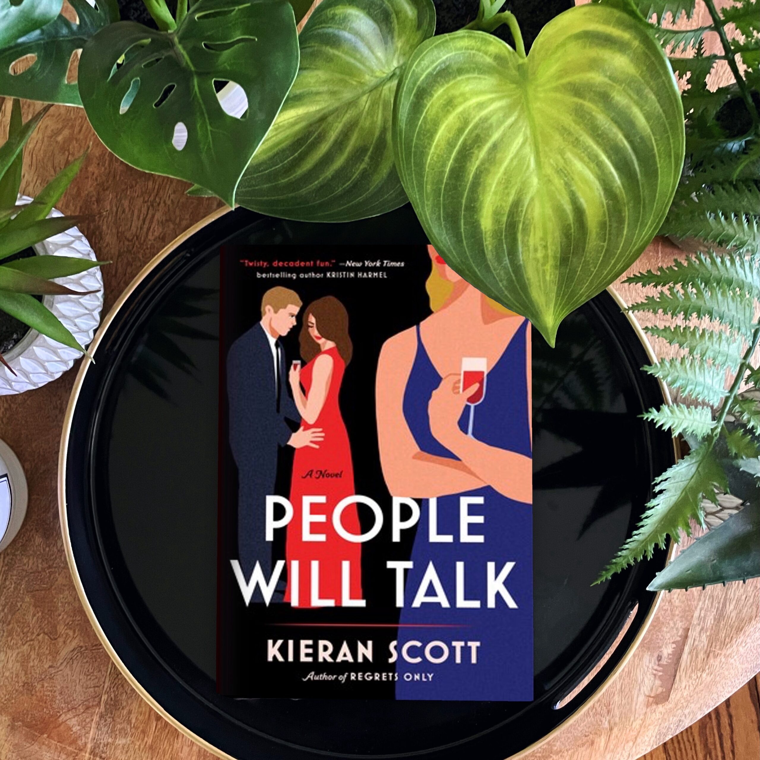 Book Review: People Will Talk | Kieran Scott - The PhDiva reads books